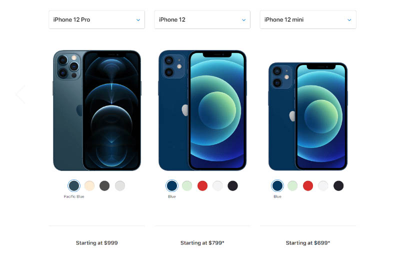 iPhone 12 vs. iPhone 12 Pro